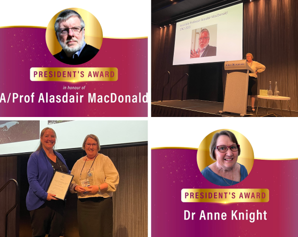 IMSANZ President's Award Winner
